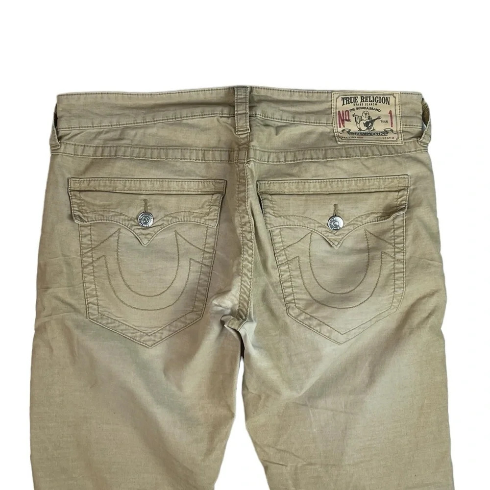 Mj46 Men’s True Religion Designer Ricky Straight Leg … - Gem